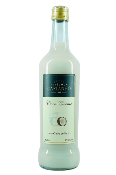 Licor de Coco creme - Loja virtual Vinícola Castanho